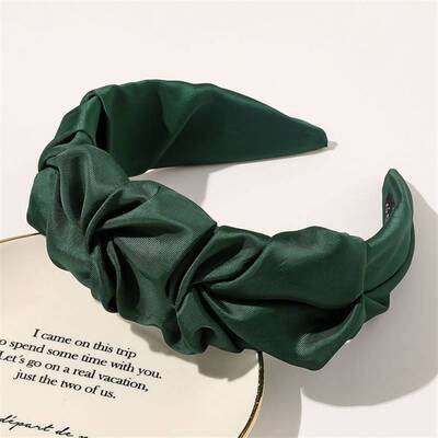 极速newWomen Satin Headbands Hairbands Hair Hoop Big Accesso