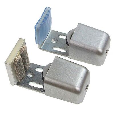 极速Floor Guide Hardware Barn Anti Swinging Sliding Door Tra