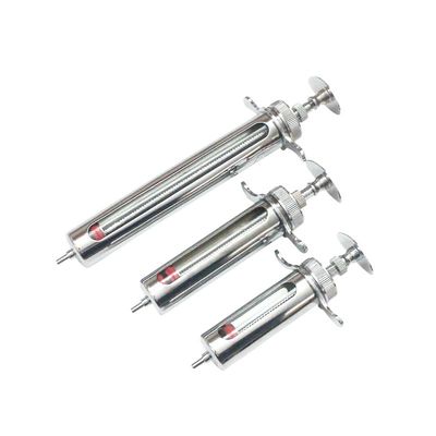 兽用注射针器不锈钢金属注射针器兽用医注射针筒猪牛羊10203050ML