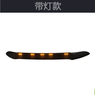 适用福特撼路者RANGER砂石挡引擎盖沙石挡机盖饰条憾路者改装装饰