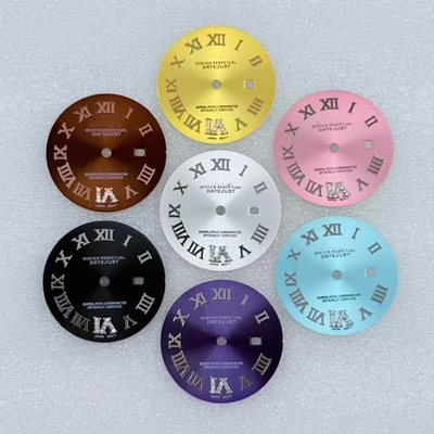 女款日志罗马6历钻钉表盘 直径：24.5mm 适配NH05机芯