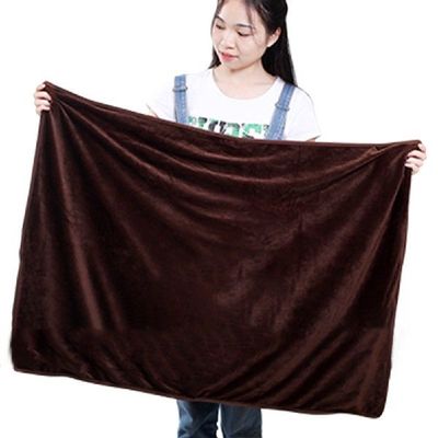 Fast Heating Travel Grey Home Office Electric Blanket Soft