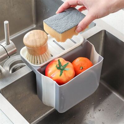 极速Kitchen Telescopic Sink Strainer Food Vegetable Sink