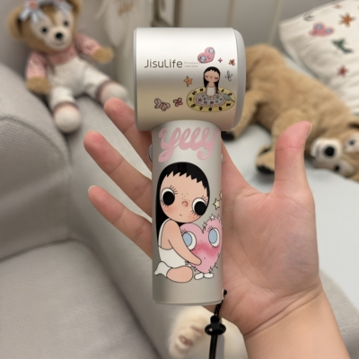 韩系小玉手持风扇防水不留胶贴