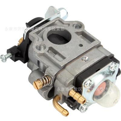 迷你摩托车 43-49CC两冲程发动机汽动滑板车割草机40-5化油器15MM