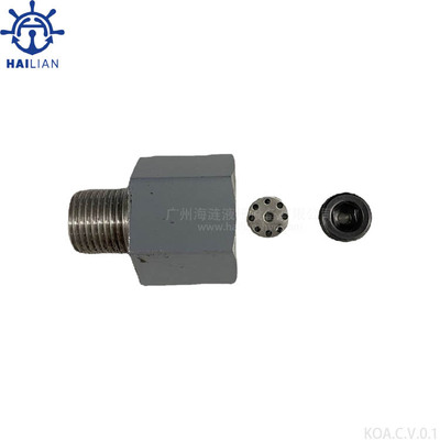 Restrictor valve YGJT.100 for oil cylinder 油缸接头限流阀