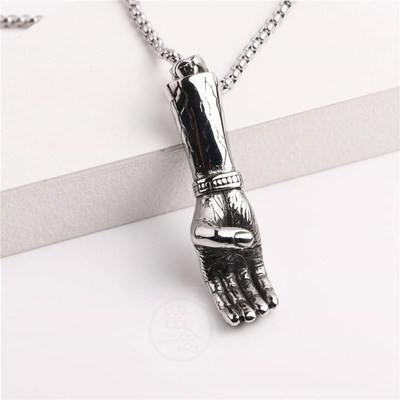 -Haiteng jewelry new fashion retro turquoise arm mens titan