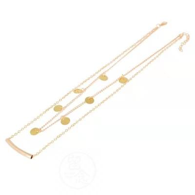 -New Jewelry Fashion Classic Sequins Multilayer Necklace