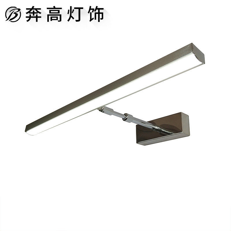跨境可伸缩镜前灯 led壁灯镜子灯补光镜画卫生间化妆台梳妆浴室灯