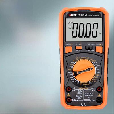 维克托数字万用表Vc9801A+ 9804A+ 9805A+ 9806+ 9807A+