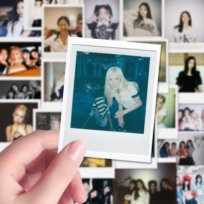 128张blackpink拍立得贴纸jennie朴彩英巡回演唱会周边物料贴纸