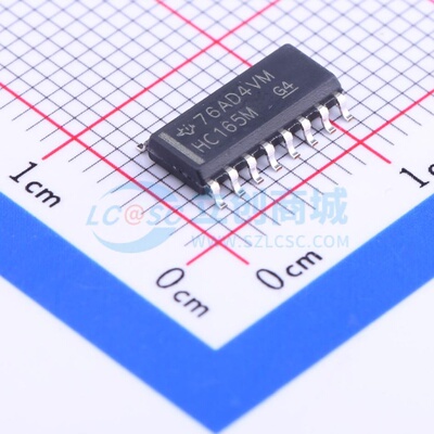移位寄存器 CD74HC165M SOIC-16 TI/德州 电子元器件配单原装正品