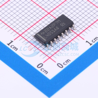 模拟开关/多路复用器 SN74LV4051ATDRQ1 SOIC-16 TI/德州 元器件