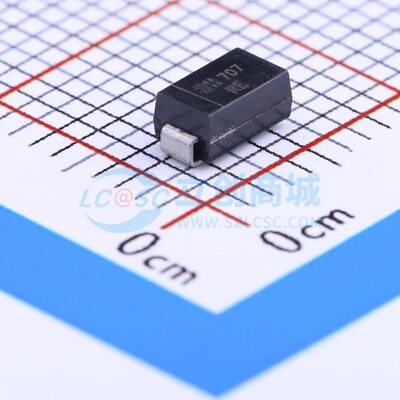 静电保护器(TVS/ESD) SMAJ54A-13-F DO-214AC DIODES(美台) 原装