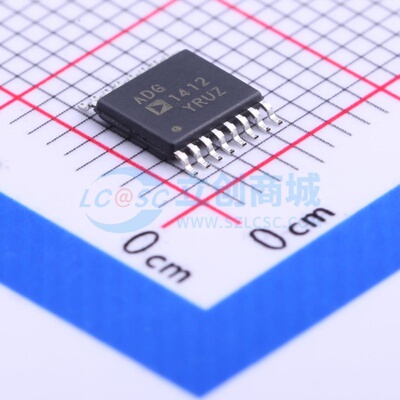 模拟开关/多路复用器 ADG1412YRUZ-REEL7 TSSOP-16 ADI(亚德诺)