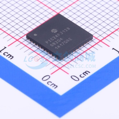 单片机(MCU/MPU/SOC) PIC24FJ128GB204-I/ML QFN-44 MICROCHIP(美
