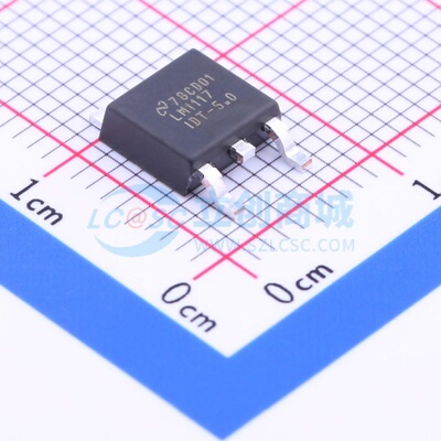 线性稳压器(LDO) LM1117IDTX-5.0/NOPB TO-252-3 TI/德州 元器件