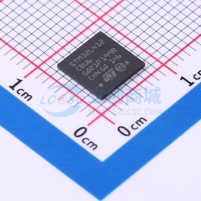 单片机(MCU/MPU/SOC) STM32L412CBU6TR QFN-48 意法半导体芯片