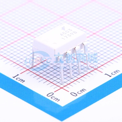 逻辑输出光耦 HCPL4503M DIP-8 onsemi(安森美) 电子元件原装正品