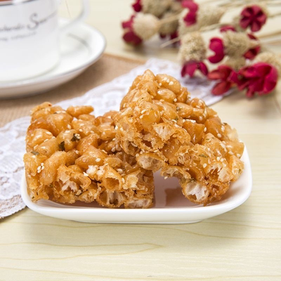 福建特产老式硬沙琪玛香脆莲子酥琪玛酥好吃的儿时零食批发小吃