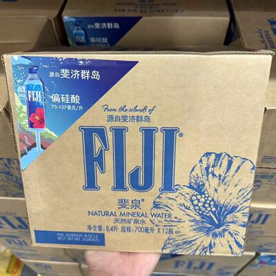山姆FIJI斐泉天然矿泉水口感清爽水质软甘甜会员代购官方旗舰店