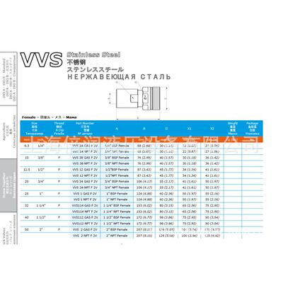 倍润意大利ASTE RF液压快速接头面碳钢锥VVS 1VVS 14 G4 GASF 2V
