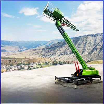 高吊锚固定钻机液压伸缩臂边坡支架勘探冲孔机履带式护坡锚固定钻
