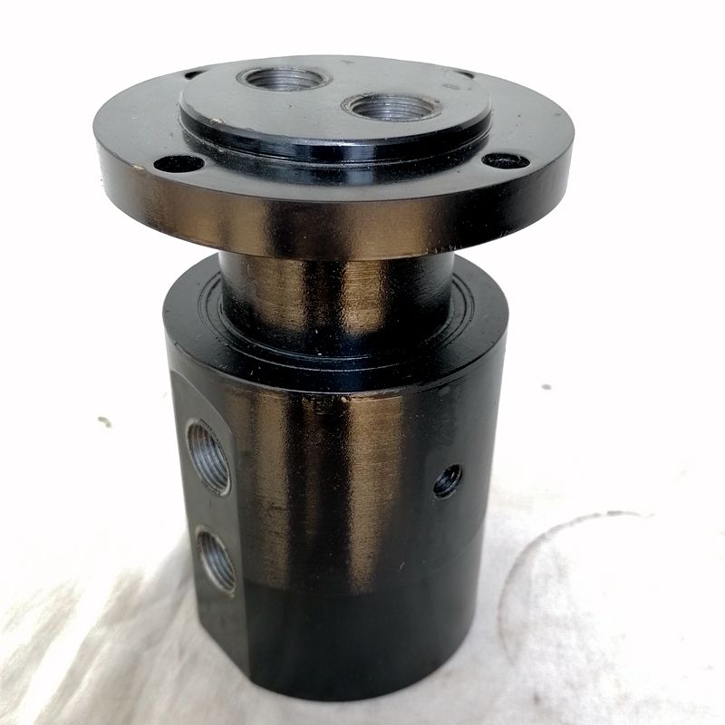 好货2路液压旋转接头英制螺纹1/8 液压双回路耐高压40MPA两通旋转