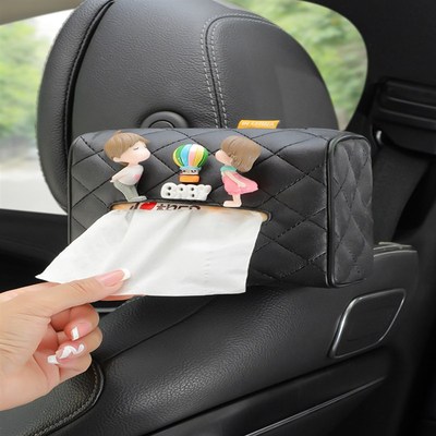 适用本田LIFE N-WGN Shuttle汽车载纸巾盒抽盒车内装饰车用抽纸盒