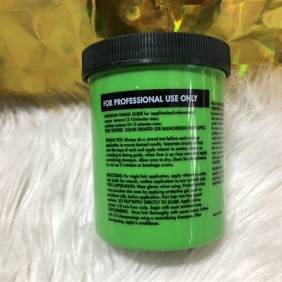 African hair relaxer rich in olive and keratin