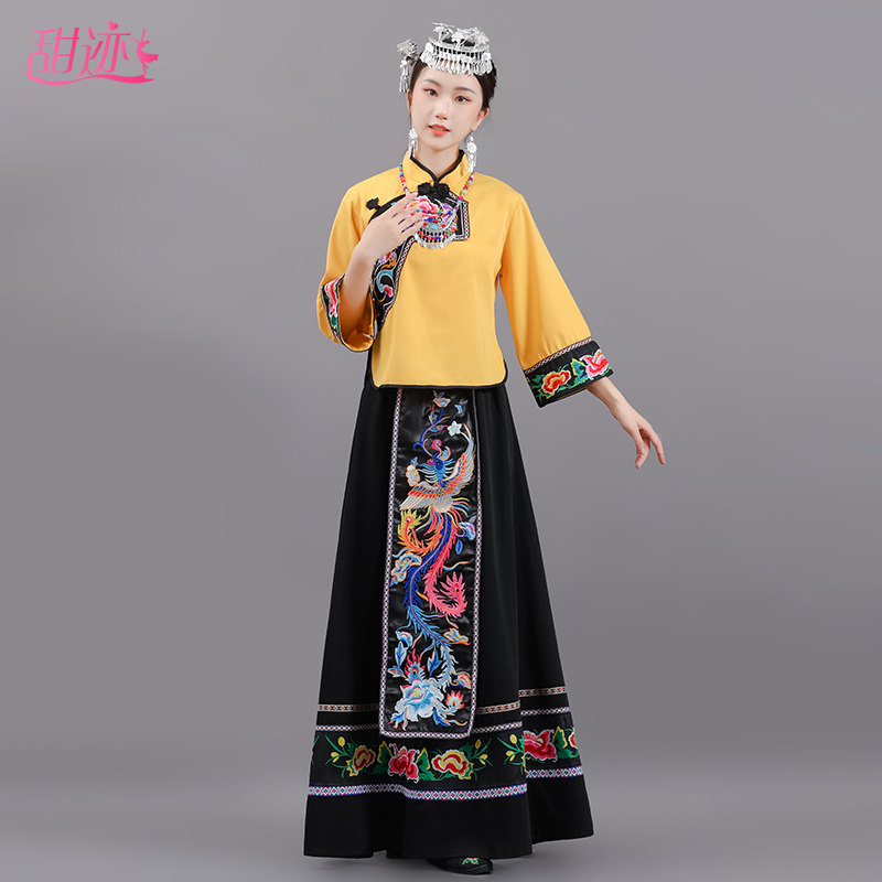 好货苗族衣服壮族苗家彝族土家族哈尼族舞蹈布依族畲族少数民族服