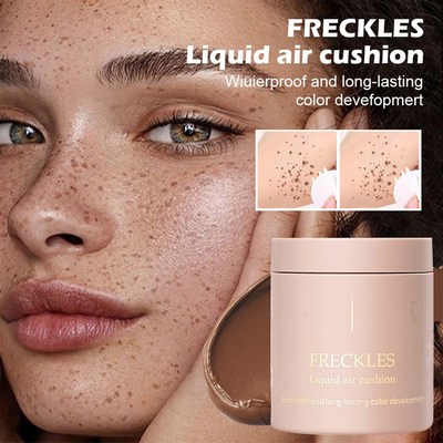 Face Fake Freckles Air Cushion Waterproof Long Lasting Freck