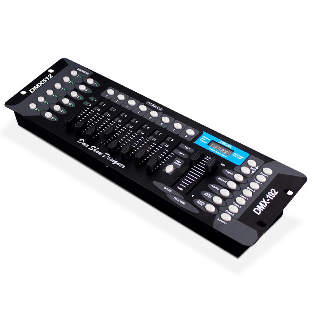 DMX192控台LED灯控DMX512控制台舞台灯光摇头灯控智能调光台