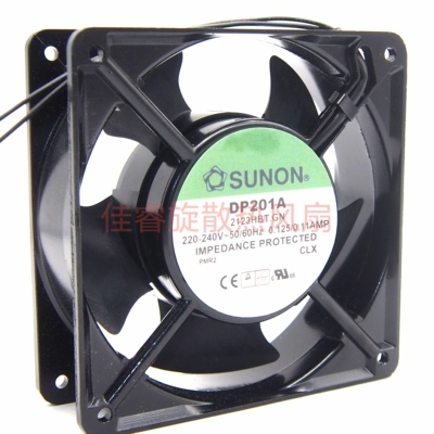 全新建准/SUNON 12038 12CM DP201A 2123HBT.GN AC 220V 交流风扇