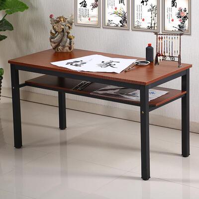 创梦22L2801书法桌家用绘画桌写毛笔字书法专用桌双层电脑桌书桌