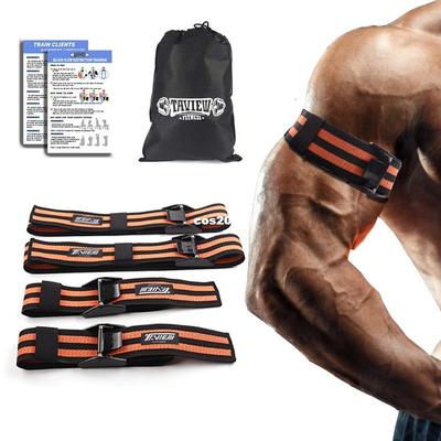 BFR Occlusion Wraps Pro Resistance Bands Fitness Arm Leg Bla