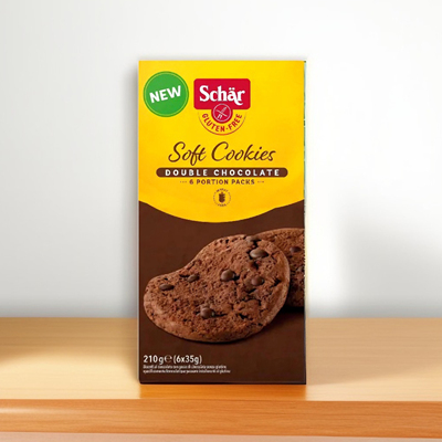 德国发货【全场满300包邮】schar双倍巧克力软曲奇210g