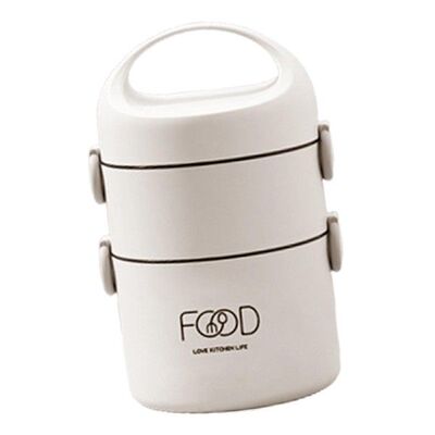 极速Food Lunch Container Airtight Lid with Handle Compartmen