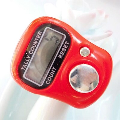 极速Electronic Digital Finger Ring Tally Counter Hand Held K