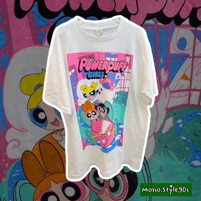 StoryCarrie   飞天小女警The Powerpuff Girls正肩垂感短袖T恤