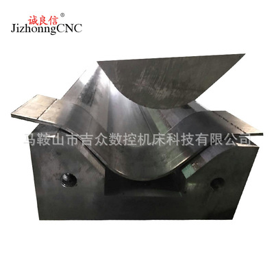 圆弧包边折弯模具 扬力电梯门框压弯模具 铝板圆弧U型槽折弯模具