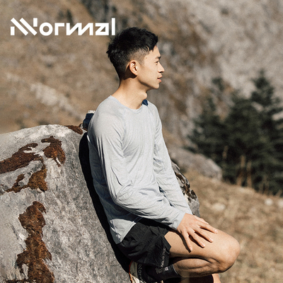 NNormal美利奴羊毛长袖T恤保暖