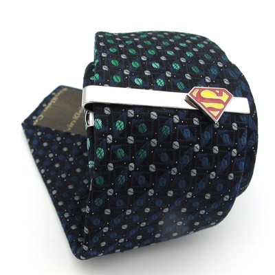iGame Men Tie Clips Various Designs Option Novel Superheroes