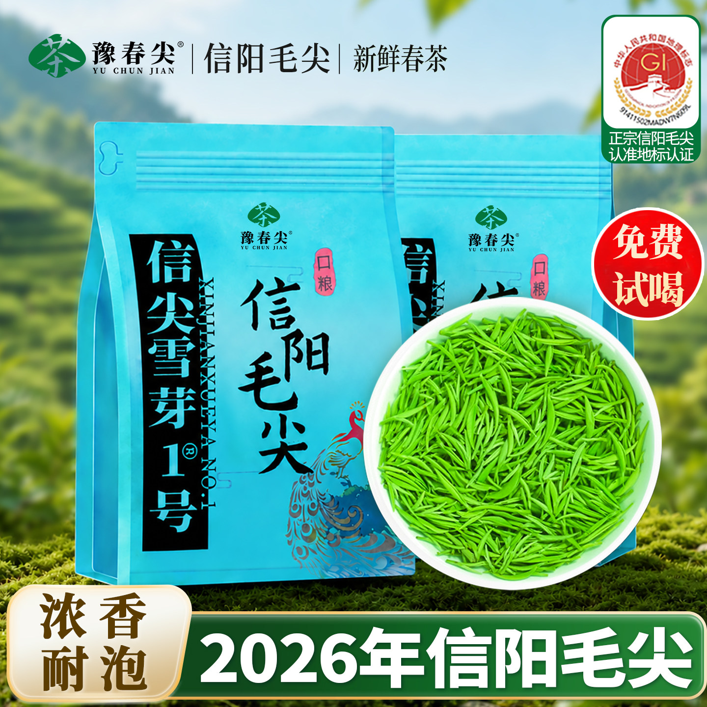 正宗嫩芽1斤信阳毛尖2026新茶叶雨前春茶正品浓香耐泡绿茶批发价