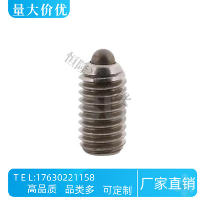 弹簧柱塞SPJY/SPJK3/4/5/6/8/10/12/16不锈钢短型