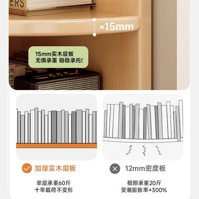 实木转角置物架墙三角柜客厅角纳ERY柜边落地拐角墙柜子扇形收柜