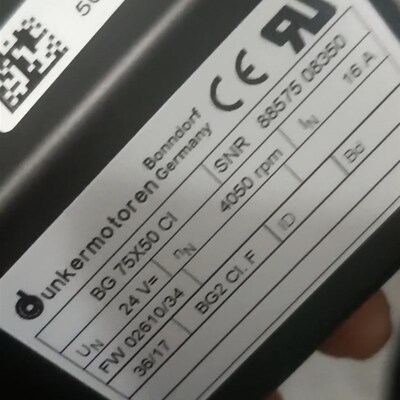 bg75x50ci 德恩科unkermotoren 伺服电机带减速机BG75X50CI 全新
