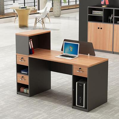 简约现代办位公桌JXS职员办办公公桌电脑桌椅2人4人6人桌椅组合桌