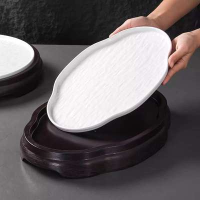 密餐具盘子厅饭炒菜店凉菜摆YEL盘胺创意私房菜意境特餐色菜盘