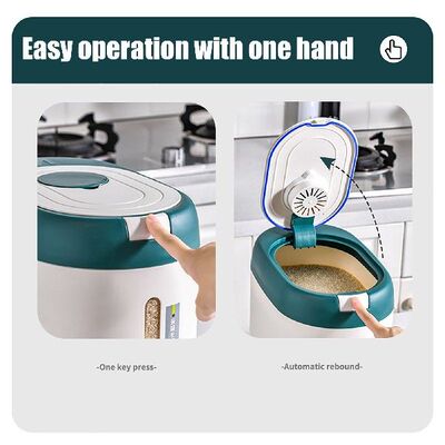 极速5KG Home InsectProof Rice Bucket for Kitchen